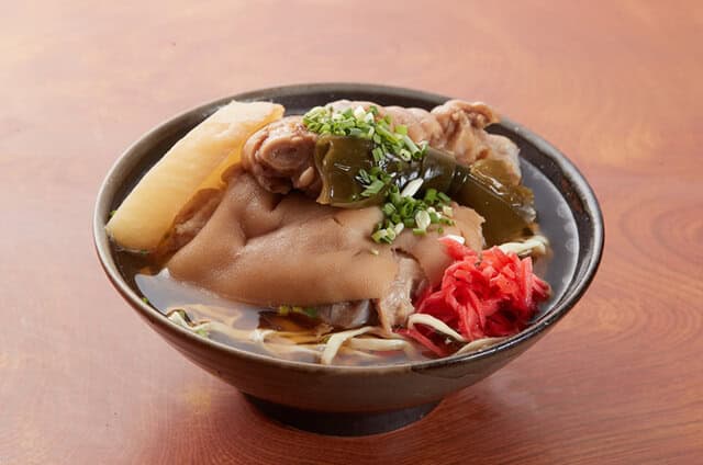 Tebichi Soba - Soba with Pig's Trotters in Okinawa